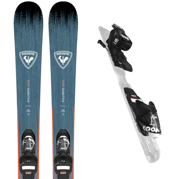 ROSSIGNOL RALLYBIRD JR + XPRESS 7 GW BLUE/PINK - Paquete esquí