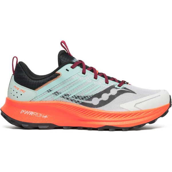 SAUCONY RIDE TR2 WHITE/FIRE - Trail running shoes