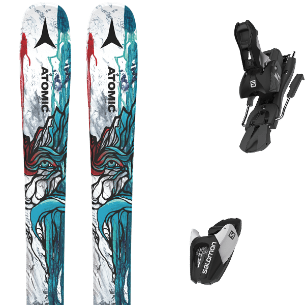 ATOMIC-BENT JR 110-130 + Fix - Pack ski