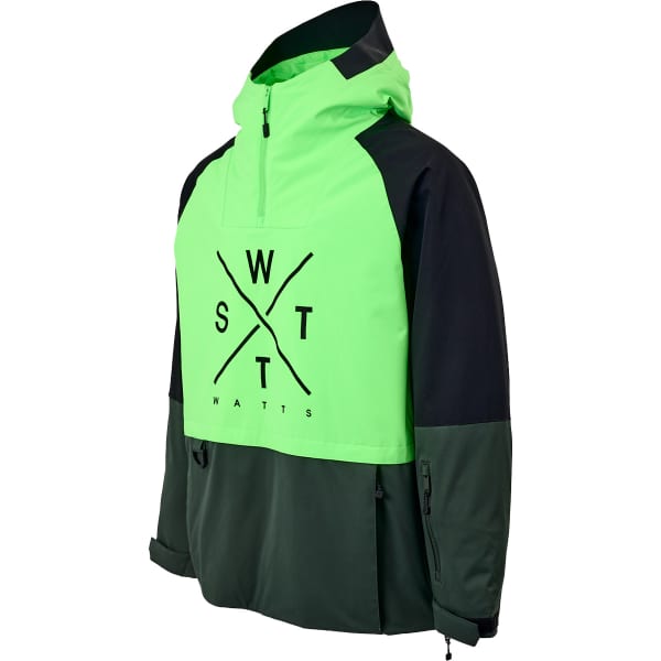 WATTS 1XMETOD GREEN / FLUO ACID - Veste de ski