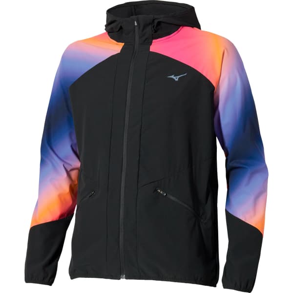 MIZUNO ACTIVE ALPHA HODDED JACKET + SODALITE BLUE - Running jacket