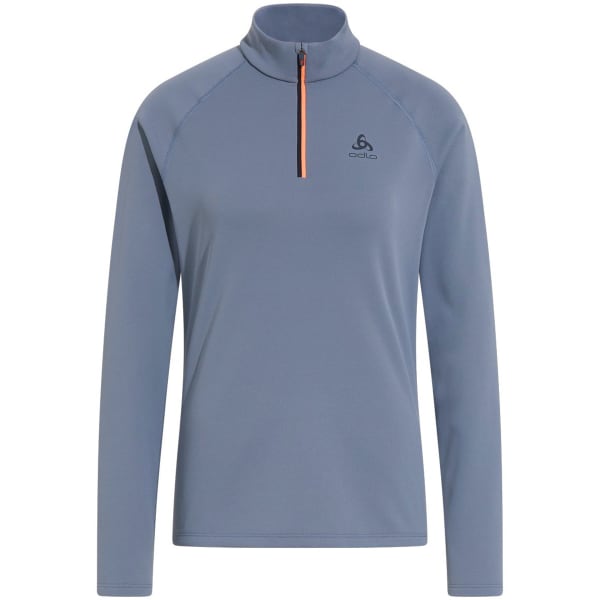 ODLO-MID LAYER 1/2 ZIP BESSO W FOLKSTONE GRAY - Sweat polaire