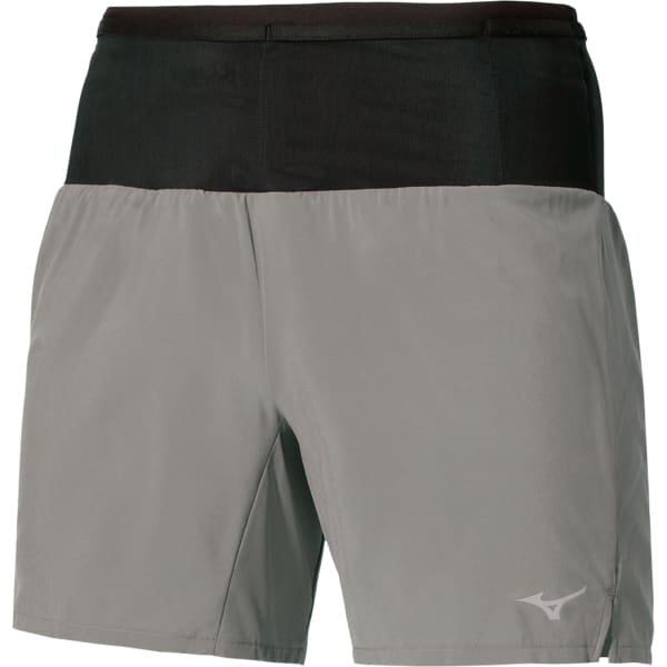 MIZUNO ACTIVE MULTI POCKET SHORT LAVA SMOKE - Running shorts