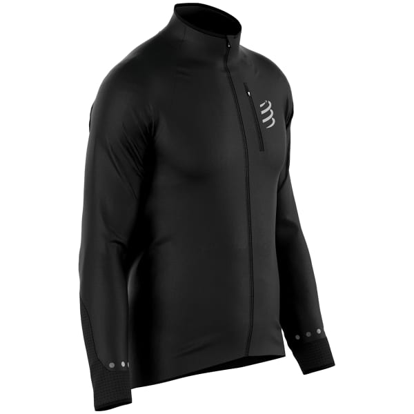 COMPRESSPORT HURRICANE WINDPROOF JACKET M BLACK - Chaqueta trail
