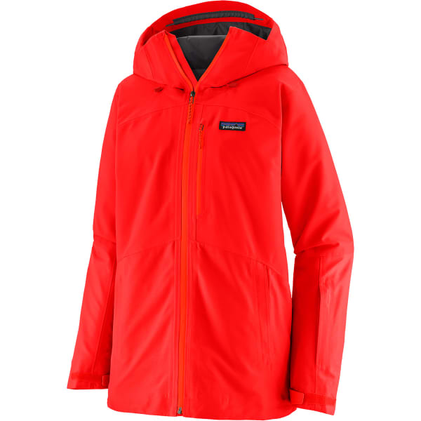 PATAGONIA W'S POWDER TOWN JACKET SIZZLE RED - Casaco de esqui