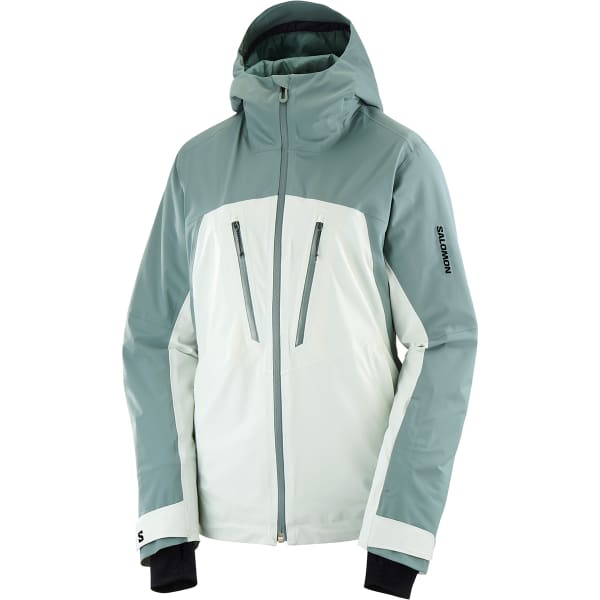SALOMON BRILLIANT JACKET W MISTY BLUE NORTH ATLA 25