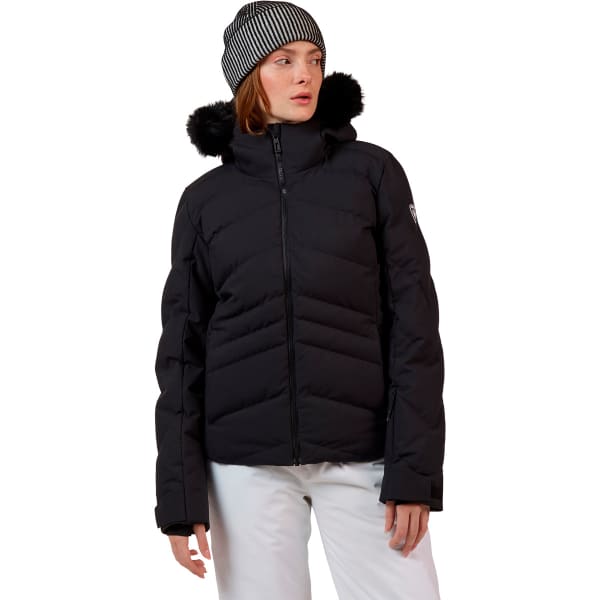 ROSSIGNOL STACI INSULATED JACKET W BLACK - Ski jacket