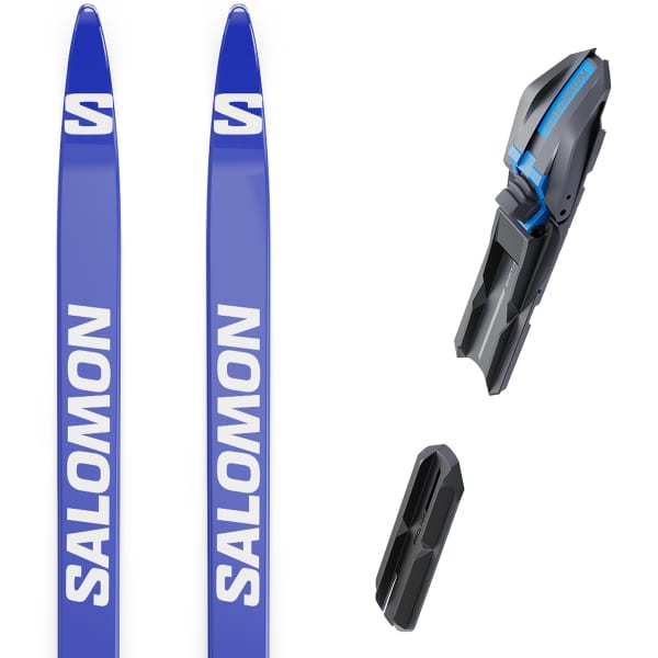 SALOMON S/RACE ESKIN J + SHIFT JR BLUE/BLACK - Ski de fond