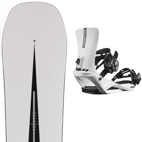 BURTON-CUSTOM FLYING V GRAPHIC + Fix - Pack snowboard