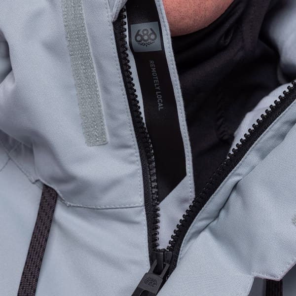 686-MNS GEO INSULATED JACKET GREY CLRBLK - Snowboard jacket