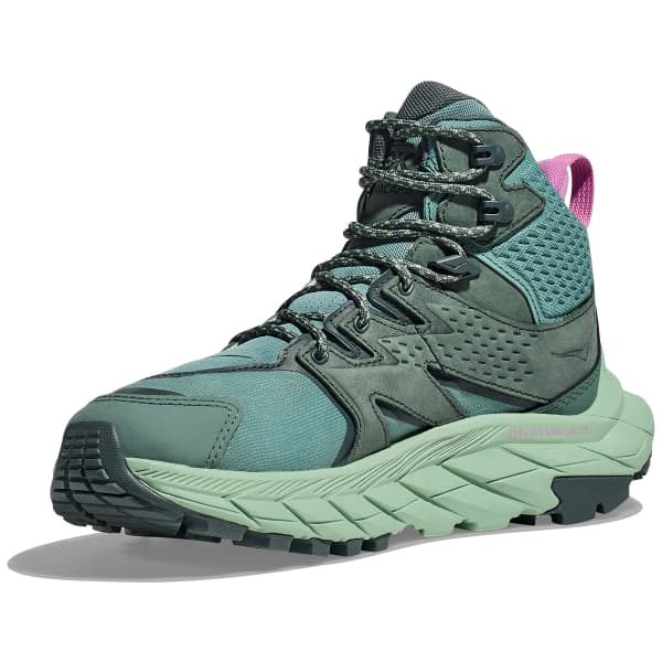 HOKA ONE ONE-W ANACAPA MID GORE-TEX TRELLIS / MIST GREEN HOKA ONE ONE-W ANACAPA MID GORE-TEX TRELLIS / MIST GREEN