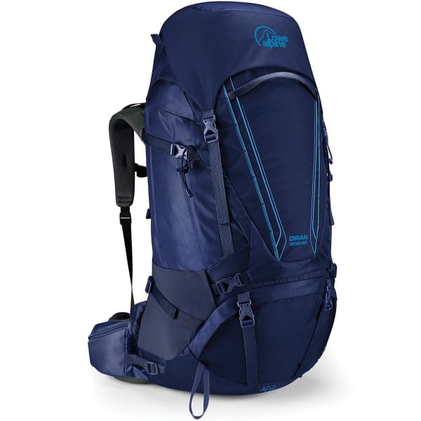 LOWE ALPINE DIRAN BLUEPRINT ND 50-60 19 ANTHRACITE - Hiking backpack