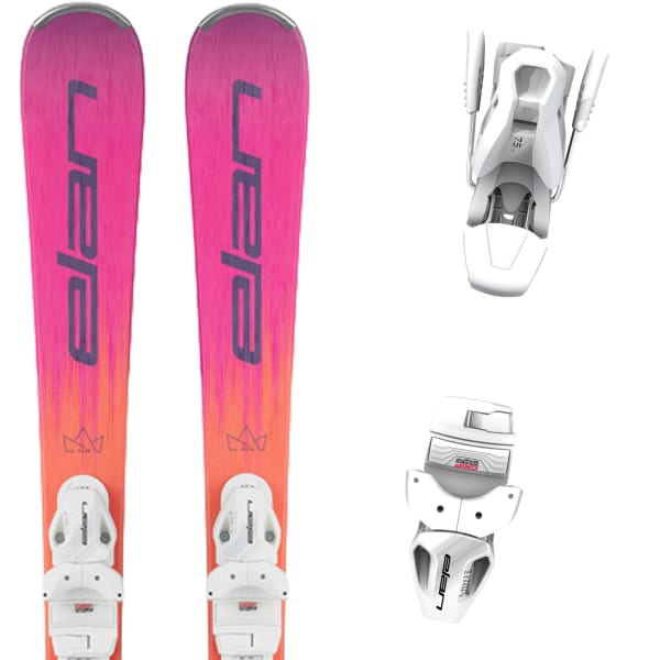 ELAN RC MAGIC JR + EL 7.5 GW CA JRS RED - Alpine ski set