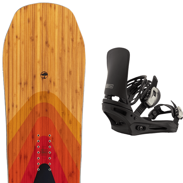 ARBOR-SHILOH CAMBER + Fix - Pack snowboard polyvalent