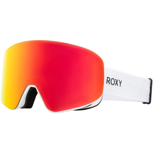 ROXY FEELIN COLOR LUXE WHITE/CLUX RED ML S3 - Masque de ski