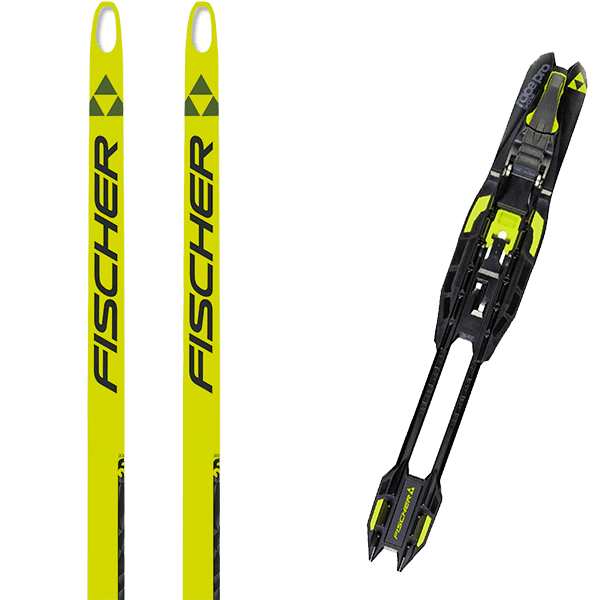 FISCHER-SPEEDMAX HELIUM SKATE PLUS MEDIUM + Fix - Cross-country ski set