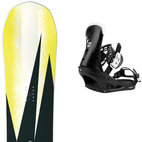 BATALEON-PARTY WAVE + Fix - Snowboard Set