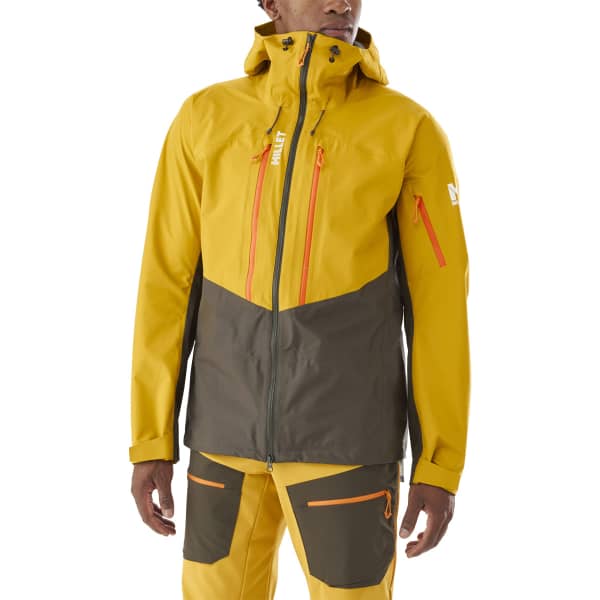MILLET-WHITE 3L JKT M DEEP JUNGLE/SAFRAN - Skitourenjacke