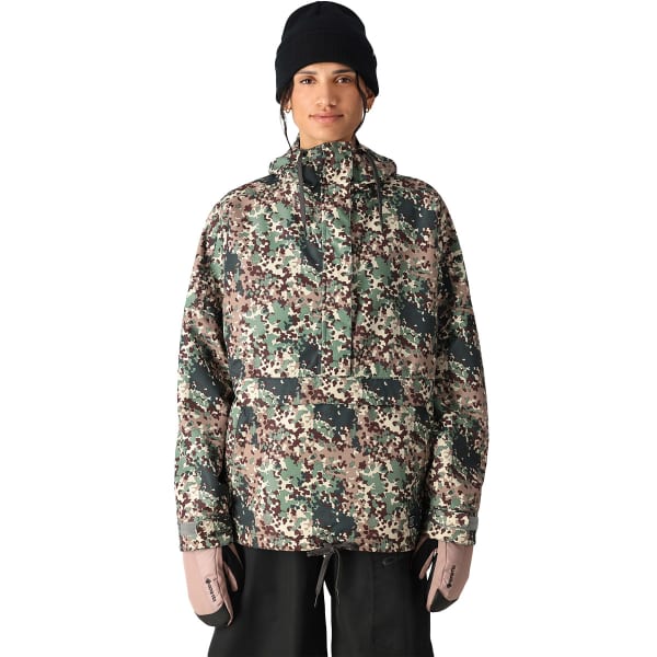 686-WOMENS OUTLINE SHELL ANORAK ANTLER SPOTTED - Chaqueta snowboard