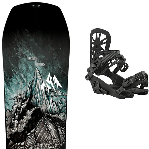 JONES-MOUNTAIN TWIN SPLIT + Fix - Pack splitboard