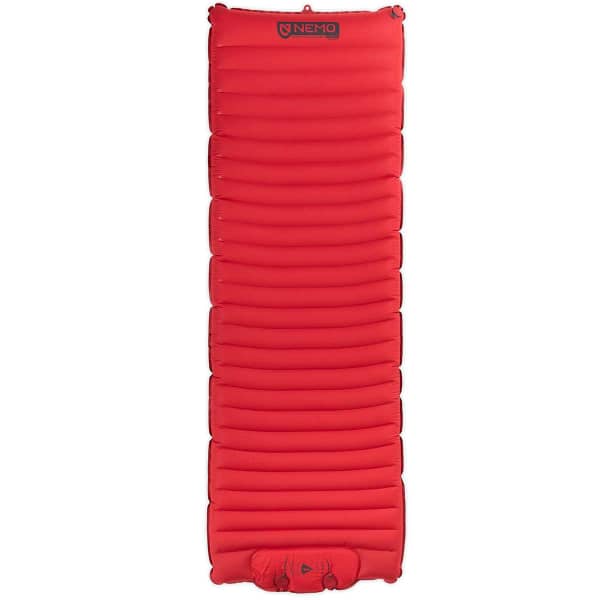 NEMO EQUIPMENT-COSMO 3D INSULATED LONG WIDE RED - Bivouac sleeping mat