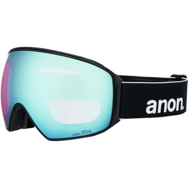 ANON M4 TORIC BLACK/PERCEIVE VARIABLE BLUE - Masque de ski