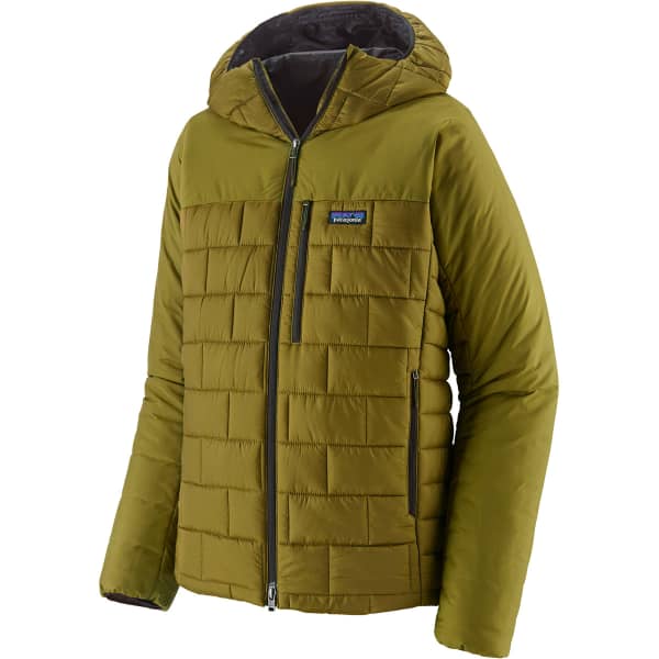 PATAGONIA-M'S HI-LOFT NANO PUFF HOODY POND GREEN - Doudoune alpinisme
