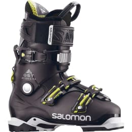 SALOMON QST ACCESS 90 ANTHR TRA BK AC 19 TRANSLUCE BLACK A CID GREEN Alpine ski boots