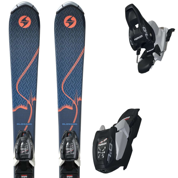 BLIZZARD ANOMALY JR BLUE/ORANGE - Pack ski