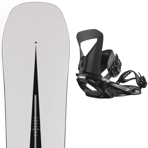 BURTON-CUSTOM FLYING V GRAPHIC + Fix - Pack snowboard