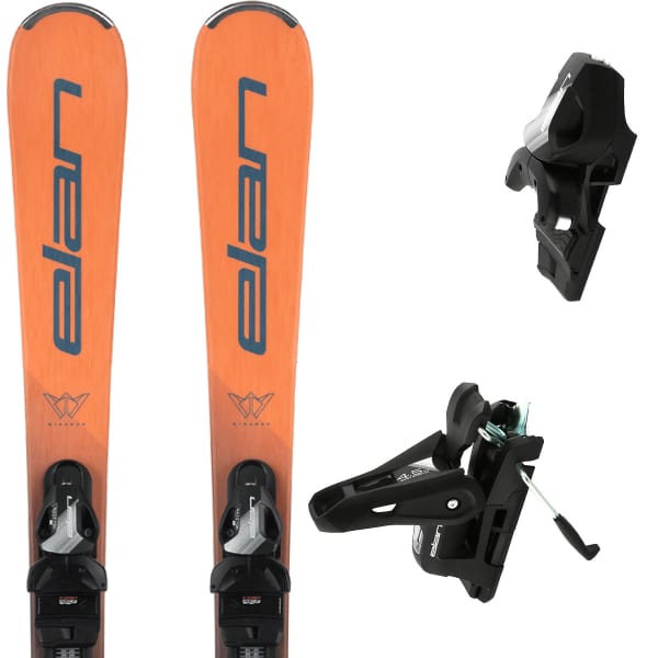 ELAN-RC WINGMAN JRS + EL 4.5 GW CA JRS Unicolore - Pack ski