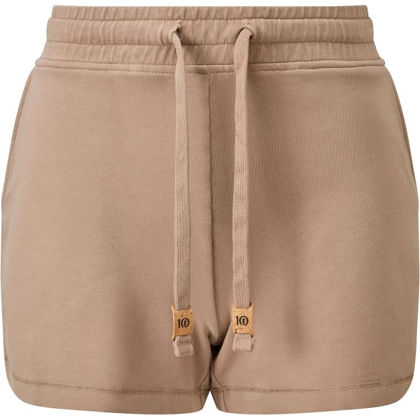 TENTREE W FRENCH TERRY FULTON SHORT MUSHROOM - Short