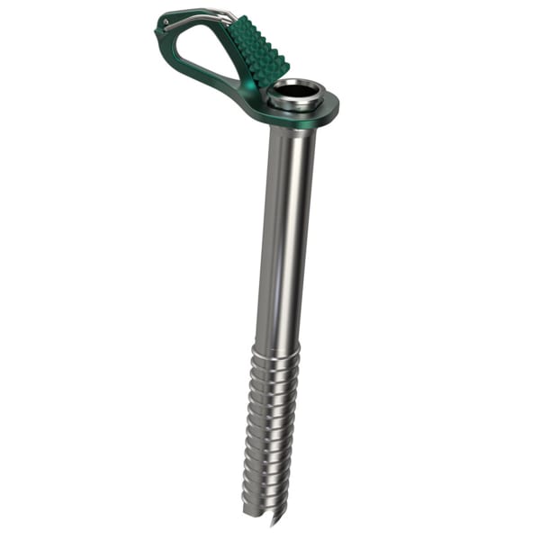 BLUE ICE AERO ICE SCREW 22CM GREEN - Ice screw