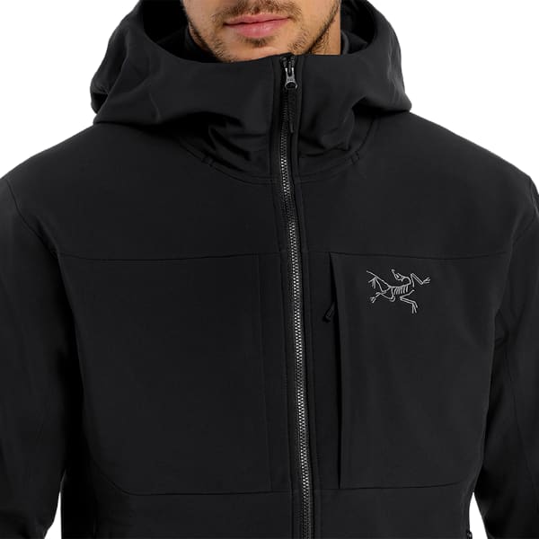 ARC'TERYX-GAMMA MX HOODY M BLACK - Softshell hiking jacket ARC'TERYX-GAMMA MX HOODY M BLACK - Softshell hiking jacket