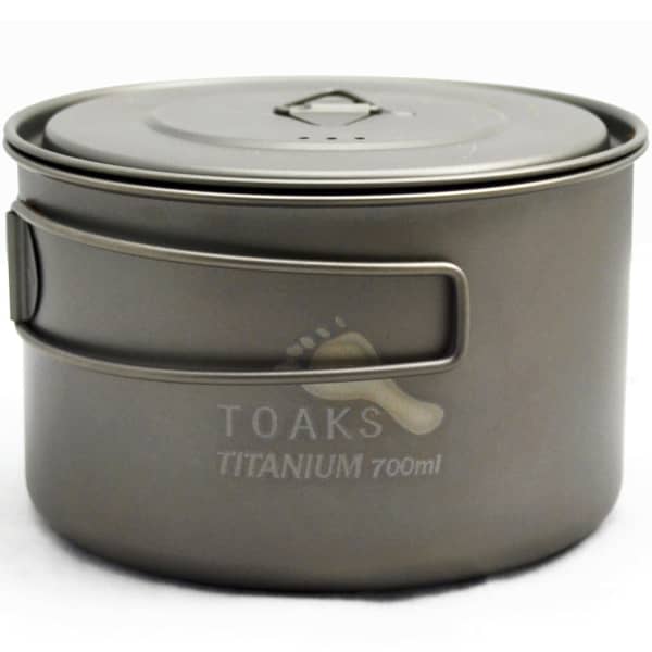 TOAKS-LIGHT TITANIUM 700ML Unicolore - Popote randonnée