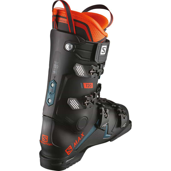 SALOMON-S/MAX 120 BLACK/ORANGE - Alpine ski boots SALOMON-S/MAX 120 BLACK/ORANGE - Alpine ski boots