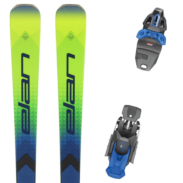 ELAN ACE SCX FUSIONX + EMX 12.0 GW FUS. X BLK/BLUE[F] Unicolore - Pack ski