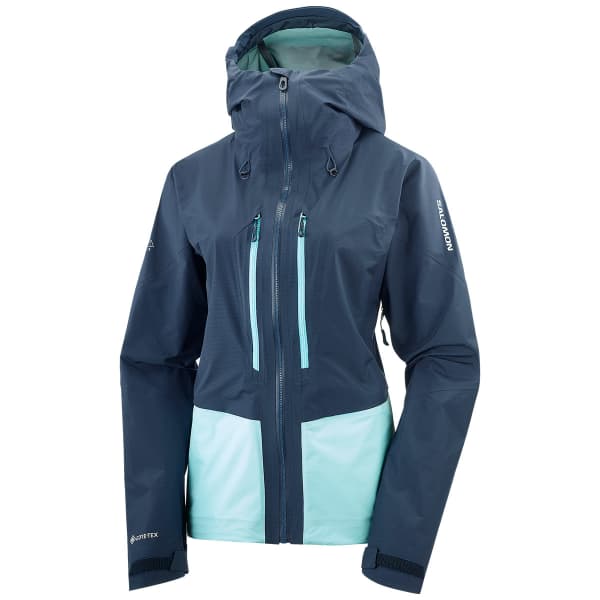 SALOMON-MTN GORE-TEX 3L JACKET W CARBON/LIMPET - Ski jacket SALOMON-MTN GORE-TEX 3L JACKET W CARBON/LIMPET - Ski jacket