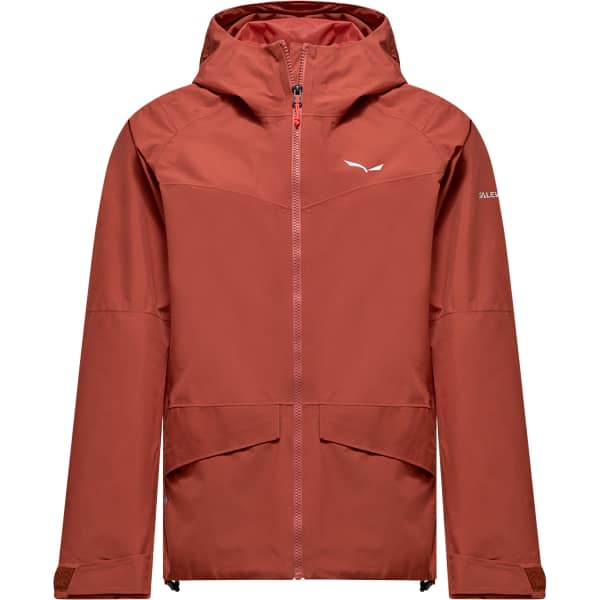 SALEWA PUEZ GORE-TEX 2L EPE JACKET W ETRUSCAN RED - Veste randonnée