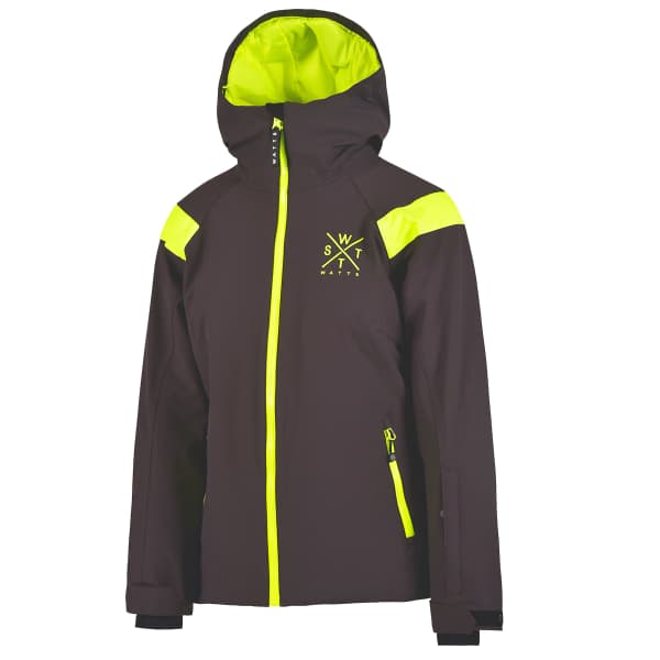 WATTS ICE W DARK IRON/POCKET COLORE - Ski jacket
