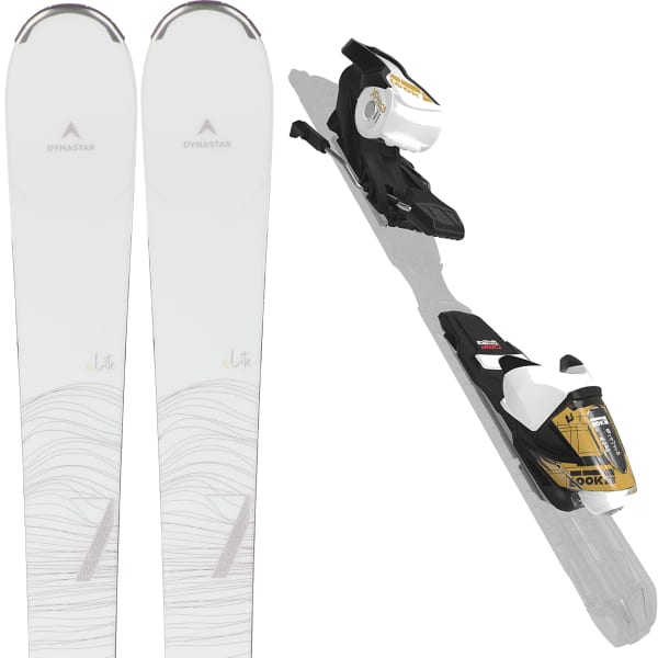 DYNASTAR E LITE 7 + XPRESS W 11 GW B83 GOLD - Alpine ski set