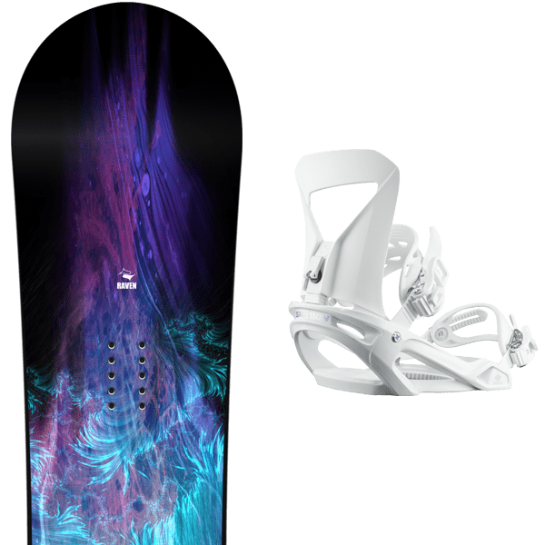 RAVEN AURA + Fix - Pack snowboard
