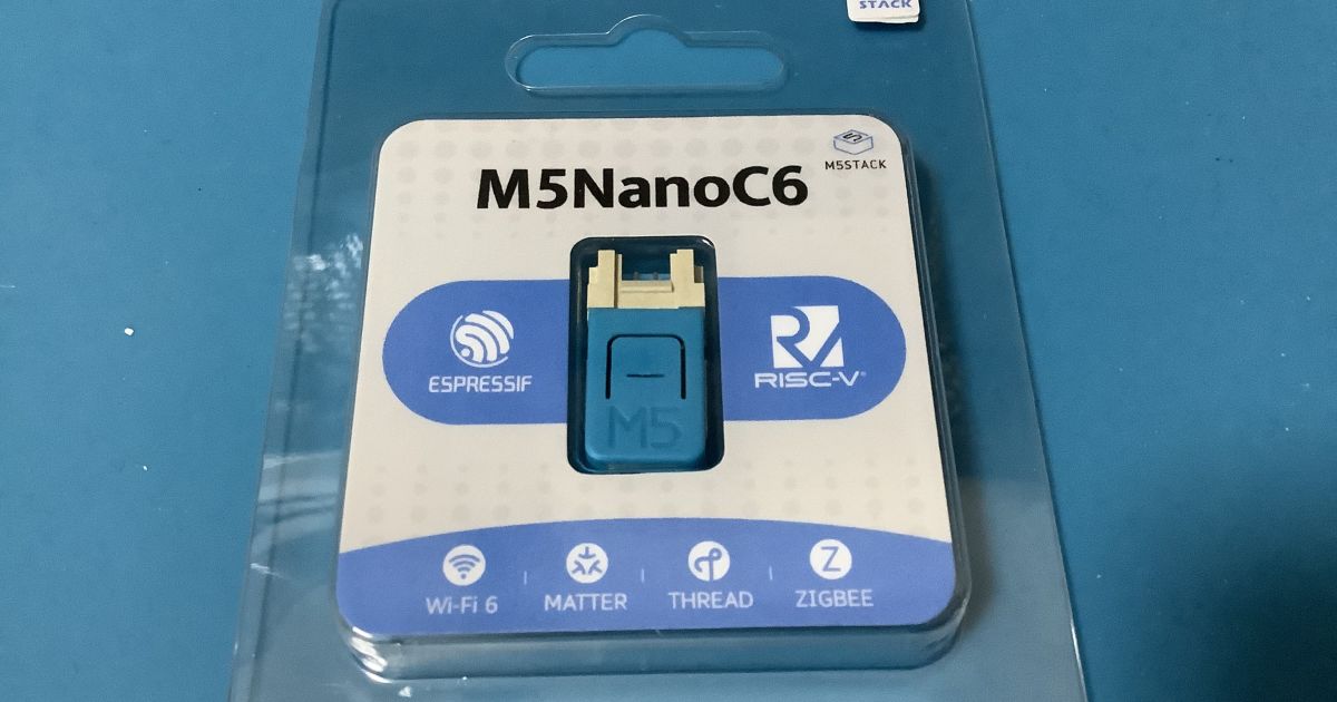 超小さいM5NanoC6を、セットアップしてLチカを試してみた。 by nakkyi | elchika
