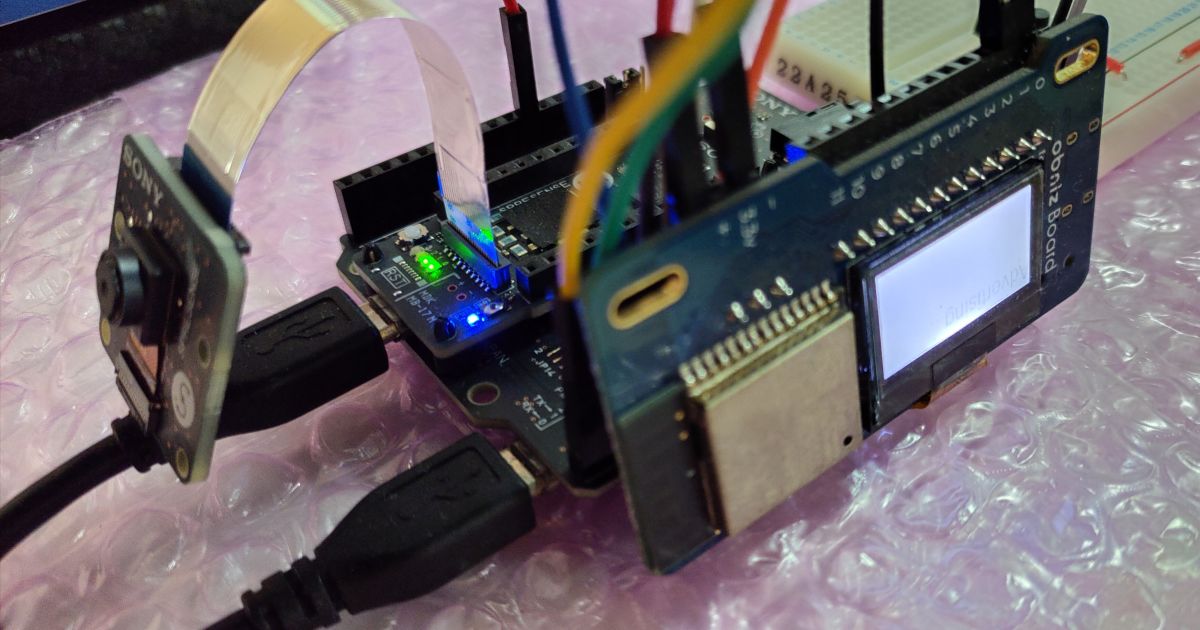 Spresenseで簡易フェイシャルトラッカーを作成する by rioil | elchika