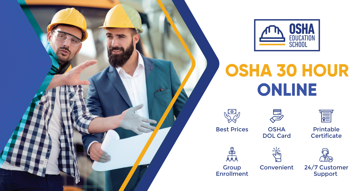 OSHA 30-Hour Certification Center | OSHA Education School