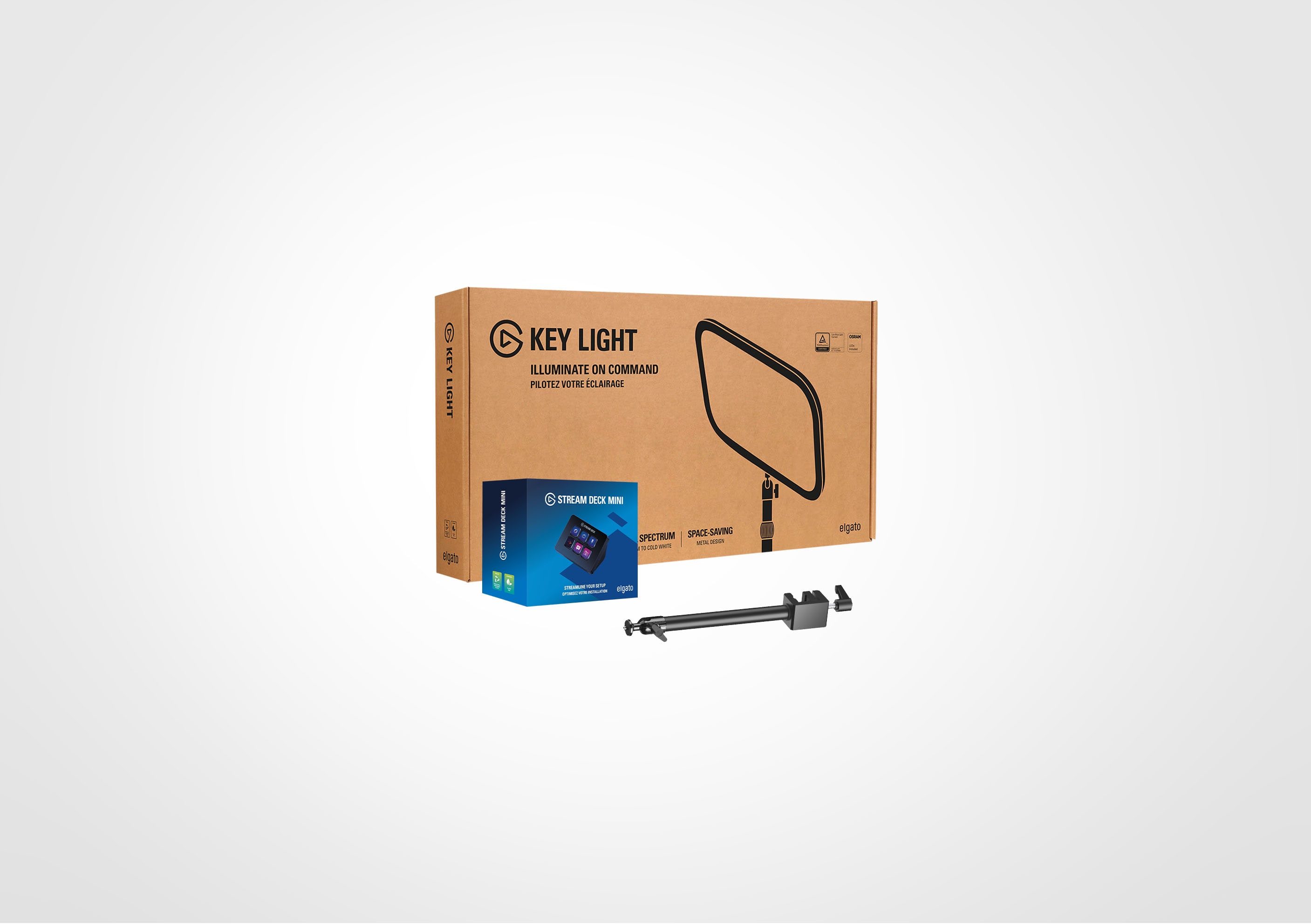 Key Light Solo Bundle - Solid Mini | Elgato