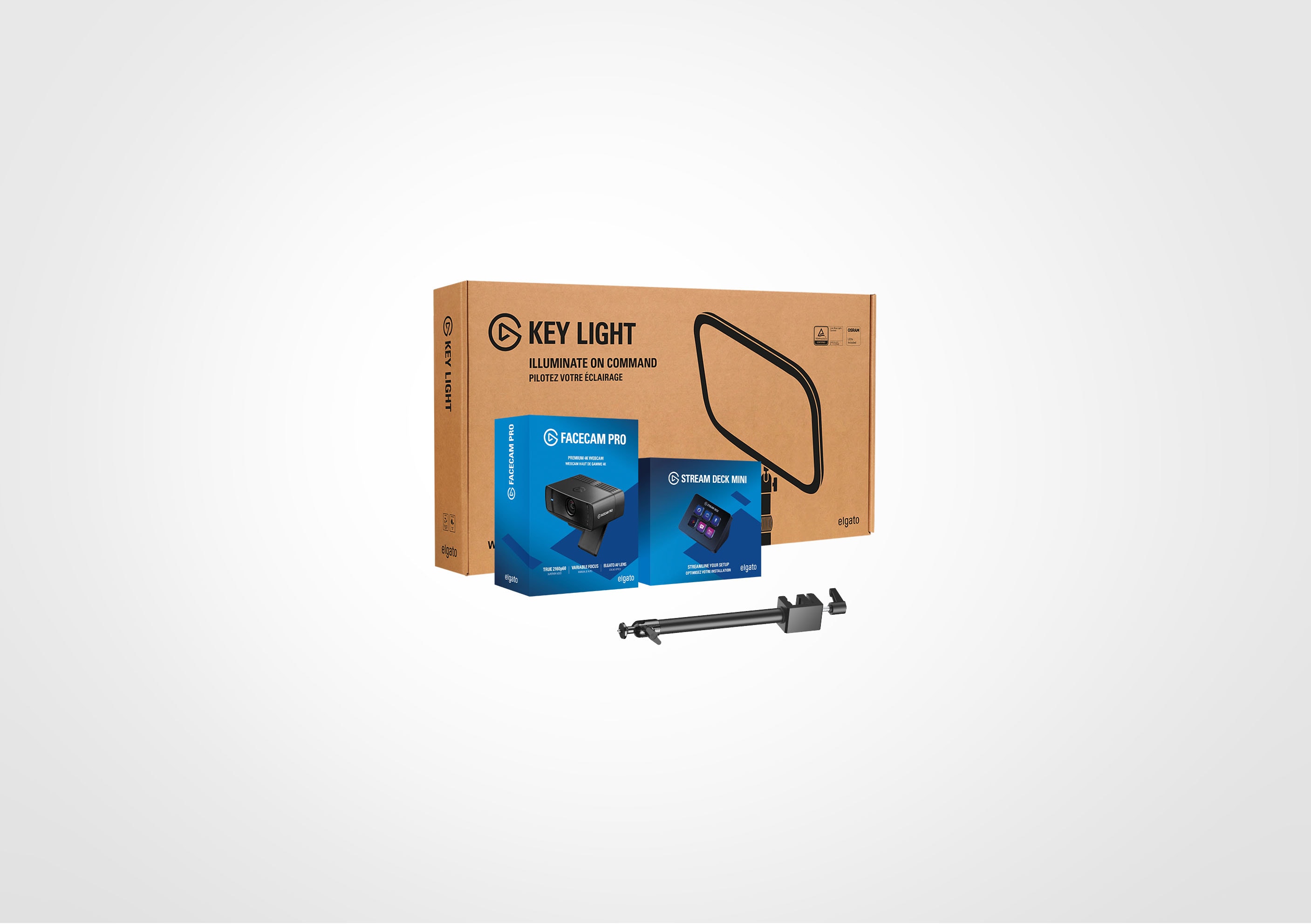 Key Light Solo Bundle - Solid Pro Mini | Elgato