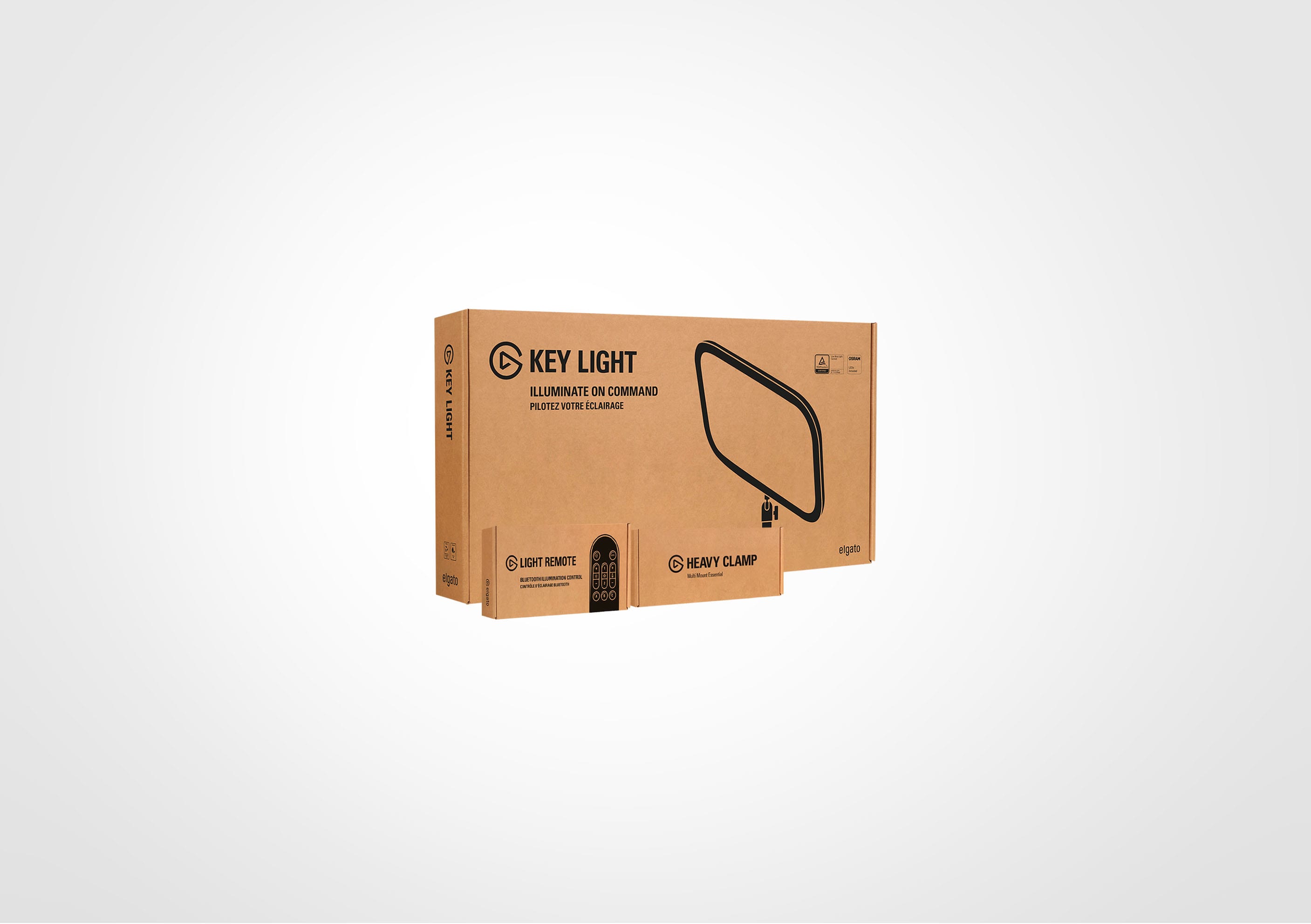 Key Light Solo Bundle - Heavy Remote | Elgato