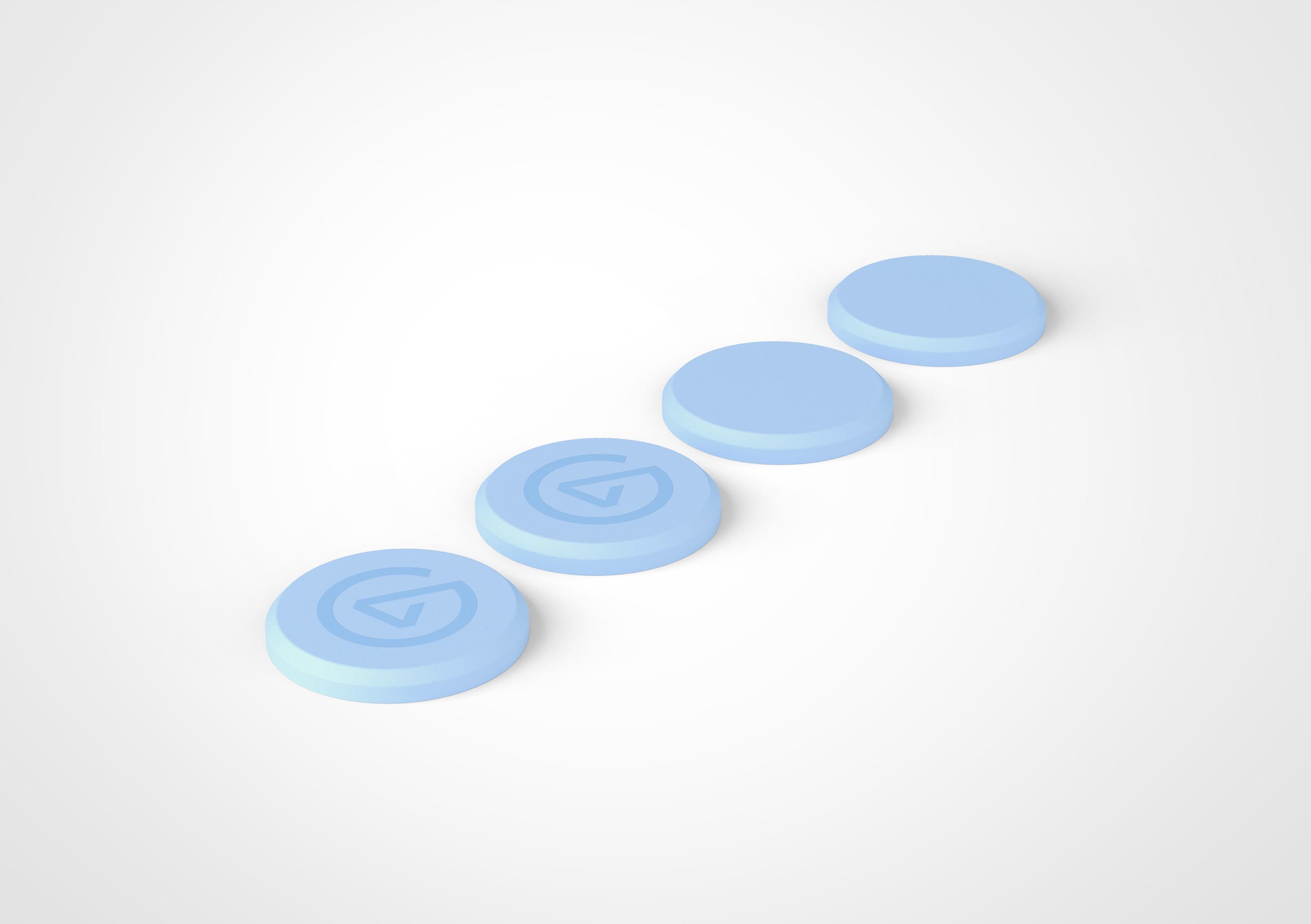 Light Blue Custom Caps | Elgato