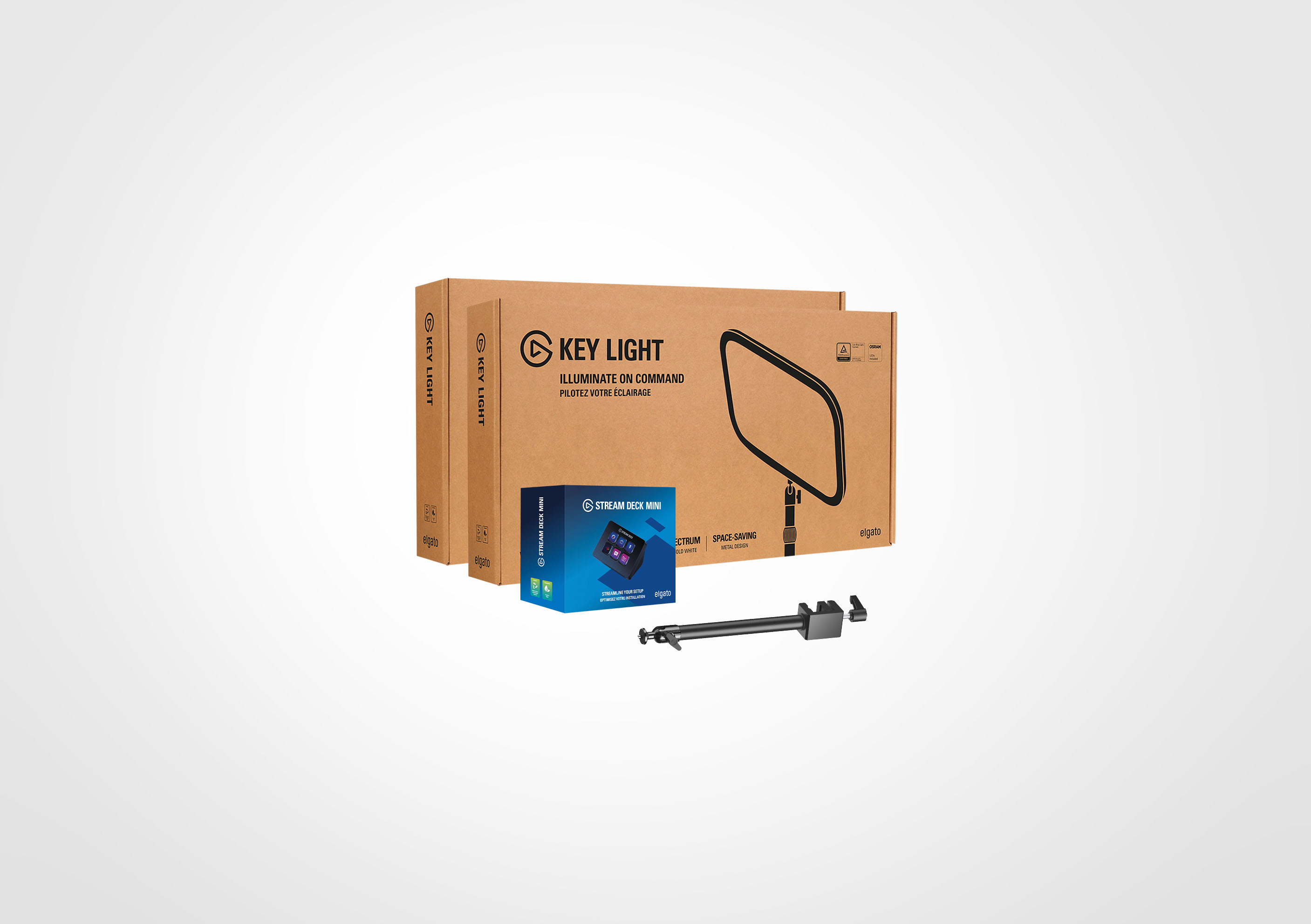 Key Light Duo Bundle - Solid Mini | Elgato